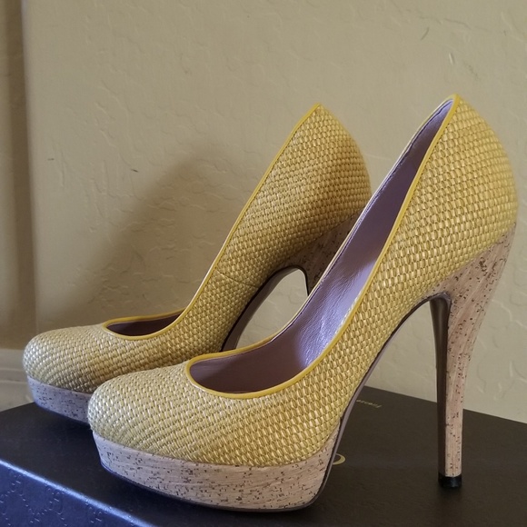 Gucci | Shoes | Gucci Bumblebee Heels | Poshmark